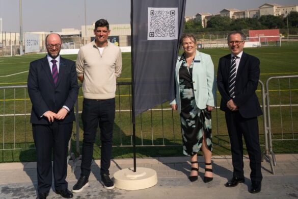 Sir Alastair Cook Joins Queen Elizabeth’s School Dubai Sports City to ...
